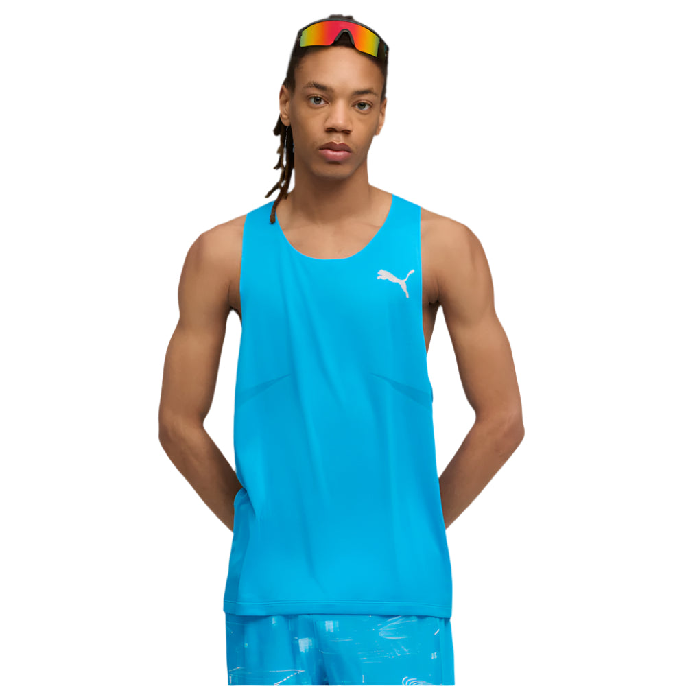 Mens Puma Raceday Ultraspun Singlet – The Running Company