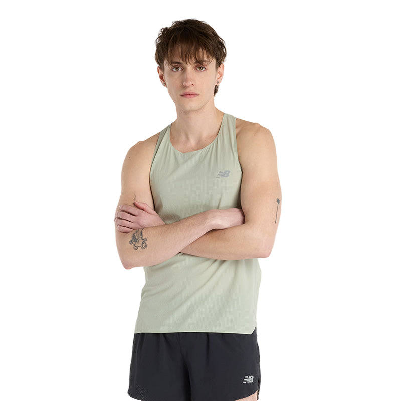 Mens New Balance Race Day Ultra Light Singlet – The Running Company